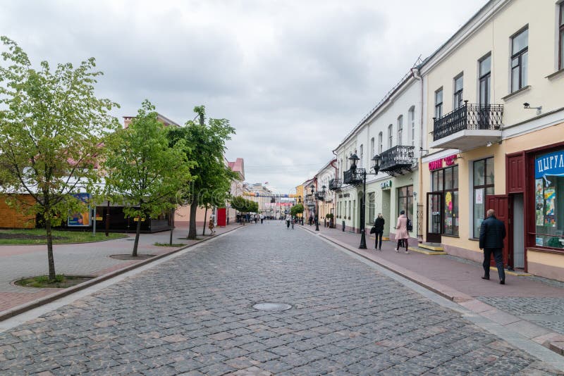 Old Town in Grodno, Belarus Stock Photo - Image of facade, west: 140978294