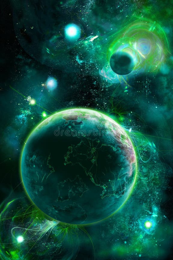 Groen beeld met ruimte stock illustratie. Illustration of begrip - 9703944