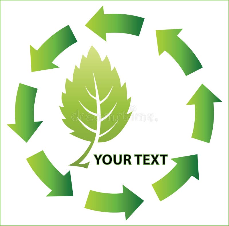 Groen Logo Vector vector illustratie. Illustration of grafisch - 93068718