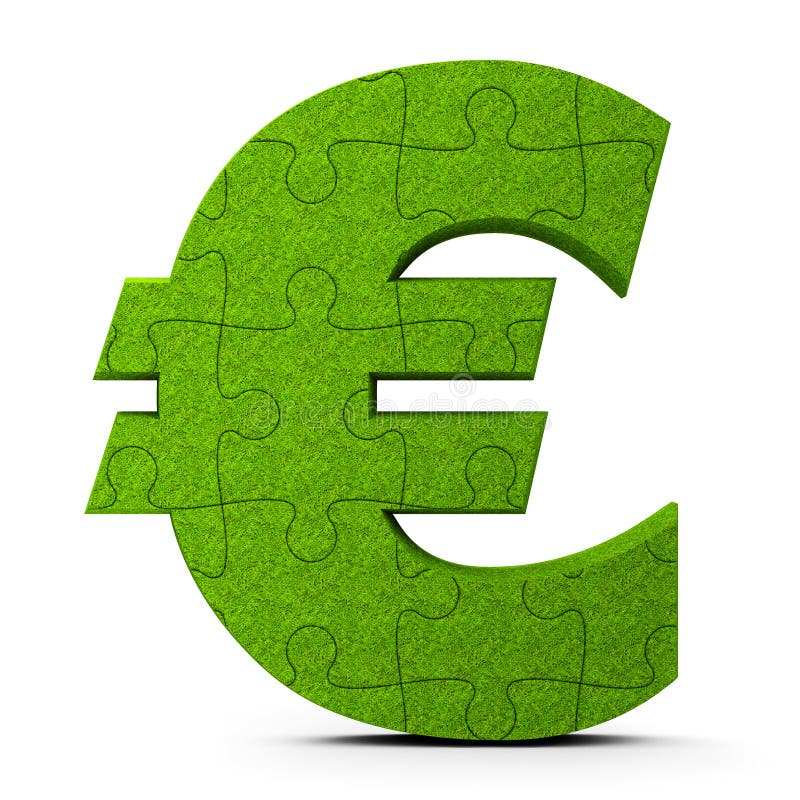 Rood euro teken stock illustratie. Illustration of pictogram - 86308835