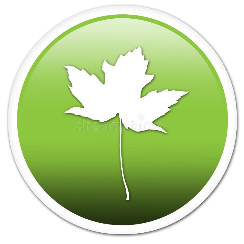 Groen symbool stock illustratie. Illustration of blad - 10506135