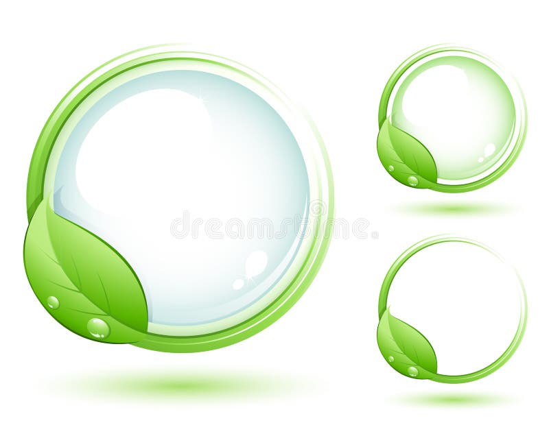 Groen symbool vector illustratie. Illustratie bestaande uit ...