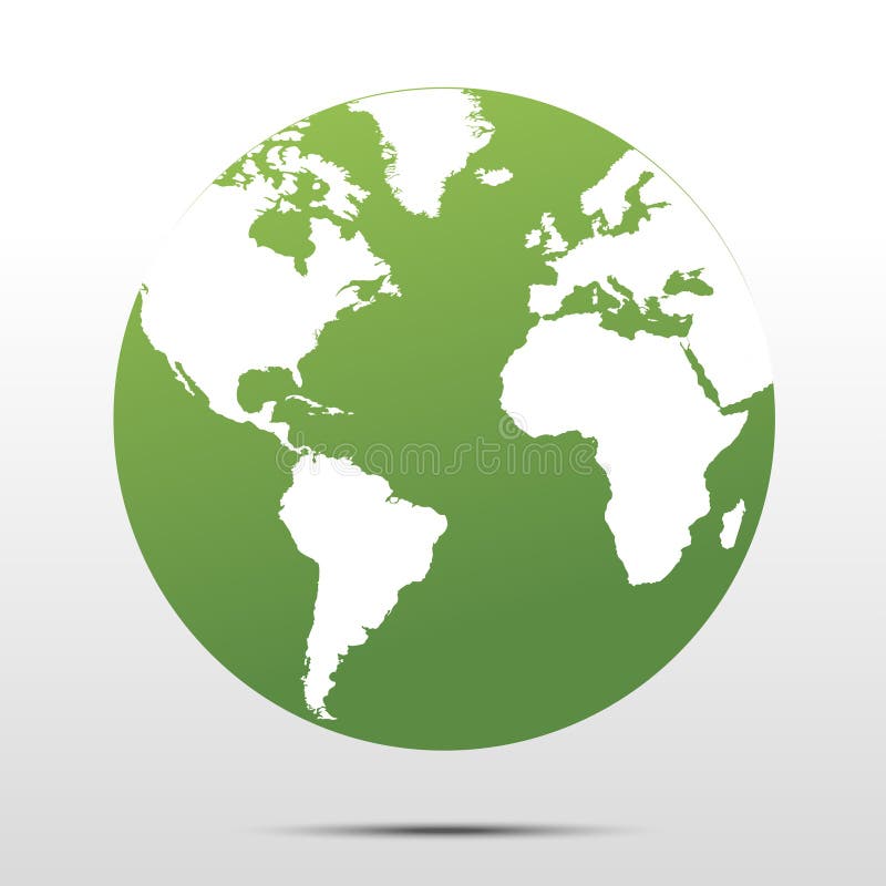 Groene wereld stock illustratie. Illustration of symbool - 5651732