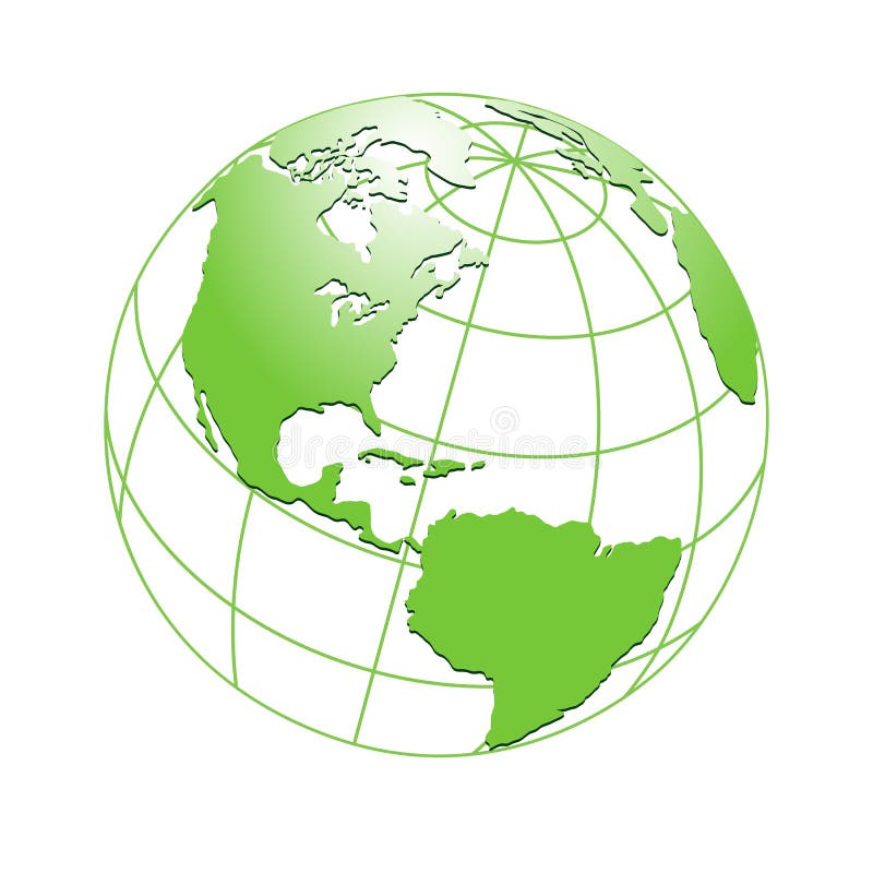 Groene Wereldbol Stock Illustrations, Vectors, & Clipart – (257 Stock ...
