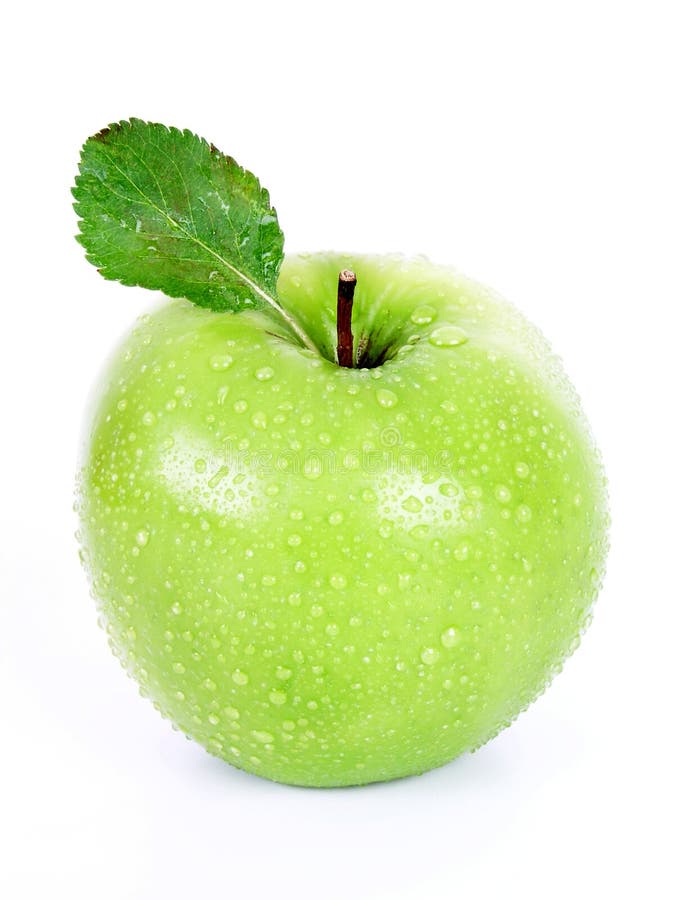Groene Appel stock afbeelding. Image of daling, vrucht - 240695