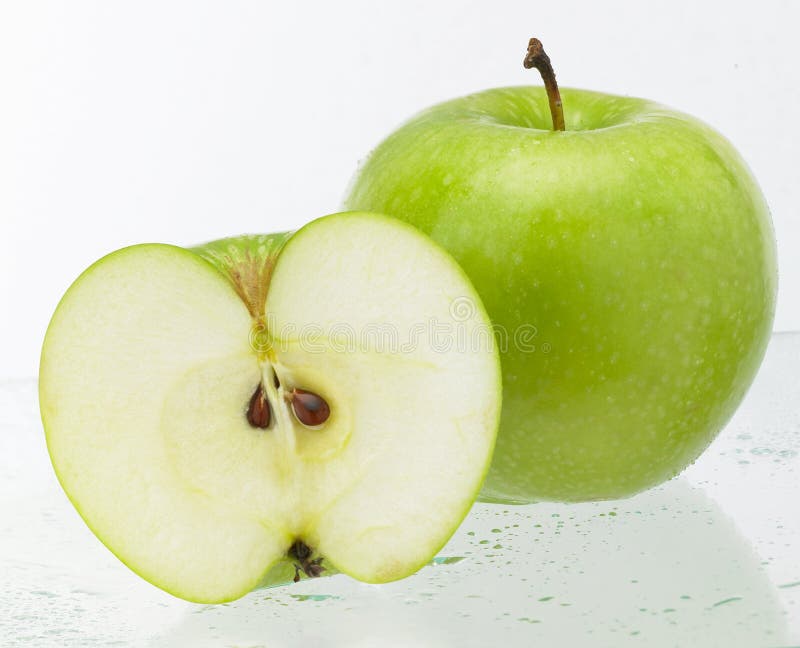 Groene Appel stock foto. Image of gezond, appel, cirkel - 25858496