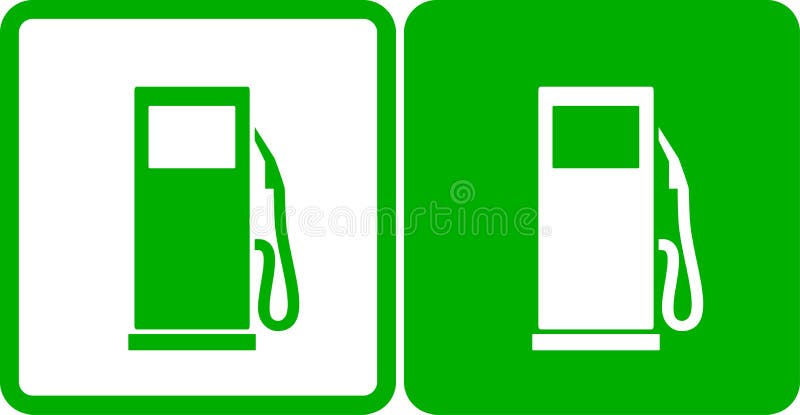 Vectorpictogram Van Een Benzinestation, Benzine, Benzine, Benzine, Gas ...