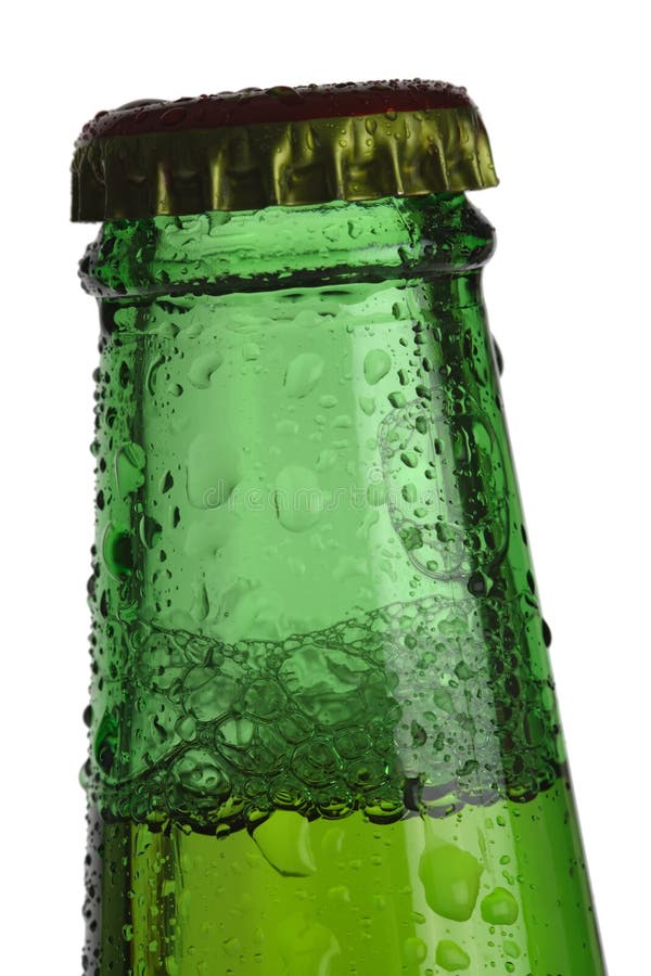 Glas groen bier stock afbeelding. Image of groen, staaf - 12759869
