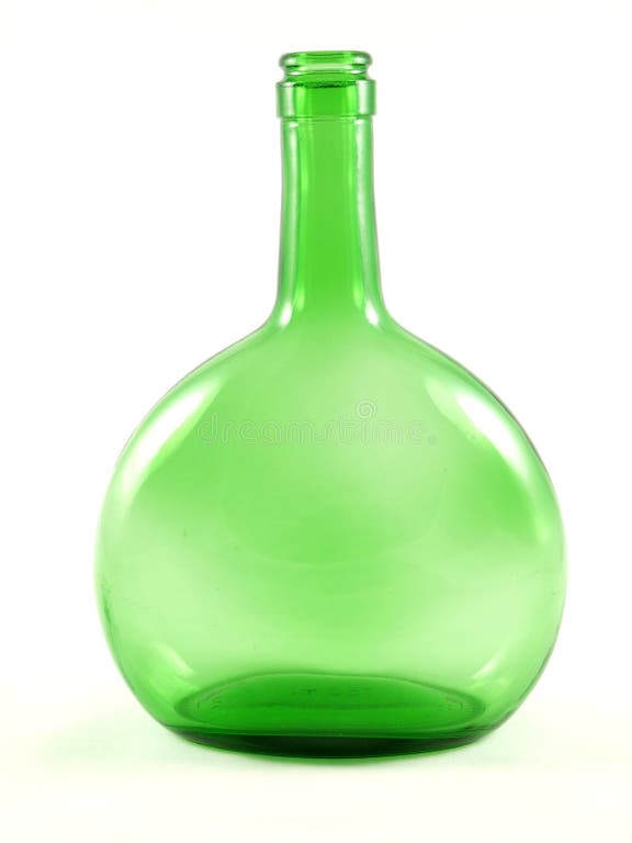Groene Fles stock foto. Image of glas, achtergrond, geïsoleerd - 11175150