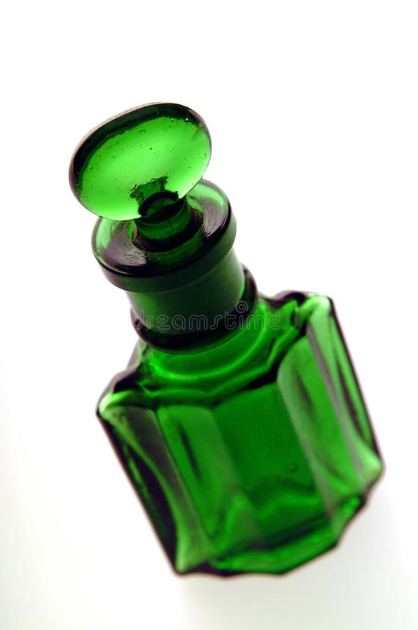 Groene Fles stock foto. Image of bellen, retro, bezinning - 245004