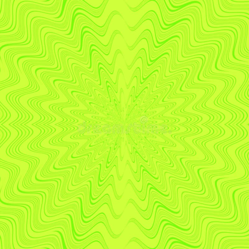 Groene Gele Cirkel Met Achtergronden Stock Illustratie - Illustration ...