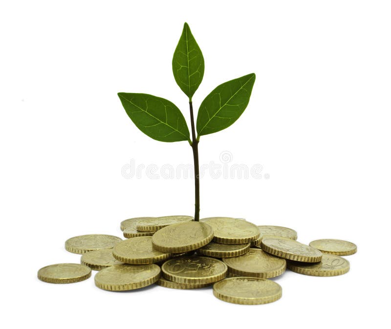 Groene Investering stock afbeelding. Image of zaken, toename - 14380009