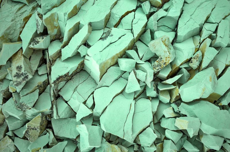 Groene Steen Aggregaat Bekleed Buitenmuurtextuurachtergrond Stock Foto ...