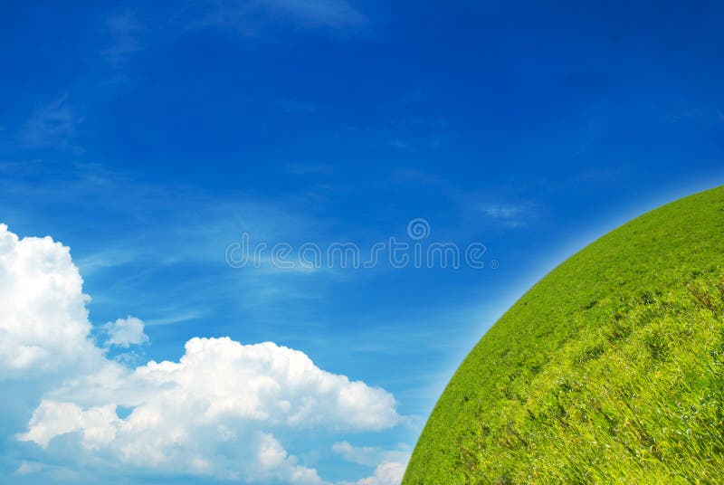 Groene wereld stock afbeelding. Image of zonlicht, licht - 19681905