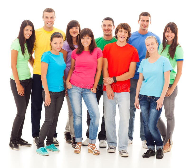 Groep mensen stock foto. Image of samenhorigheid, gelukkig - 15519698