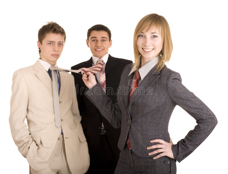 Groep Mensen in Pak. Feminisme. Stock Foto - Image of zakenvrouw ...