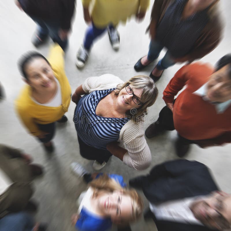Groep Mensen Team Diversity Smiling Concept Stock Foto - Image of ...