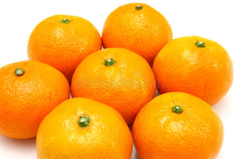 Groepeer een mandarijn stock foto. Image of doek, voedsel - 17231356