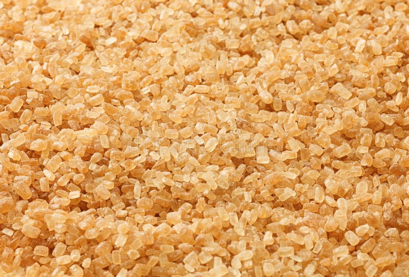 Ruwe Rietsuiker Grofkorrelig Stock Afbeelding - Image of achtergrond ...