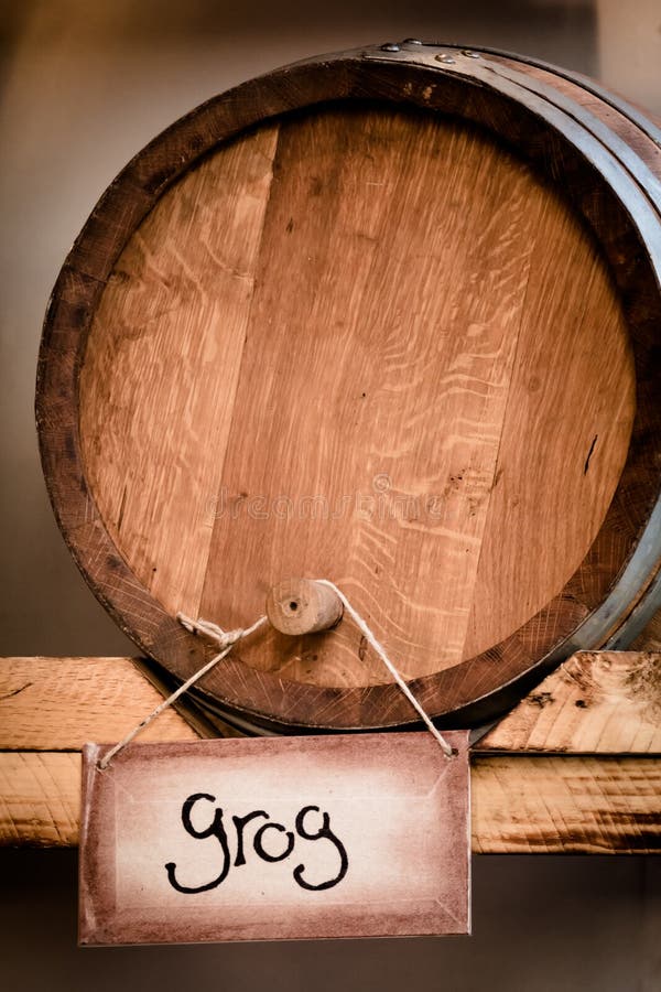 Grog barrel stock image. Image of drink, anise, beverage - 38163971