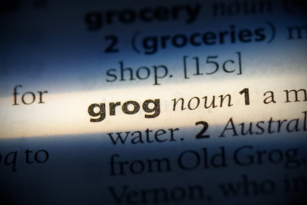 Grog stock photo. Image of info, page, text, meaning - 161576510