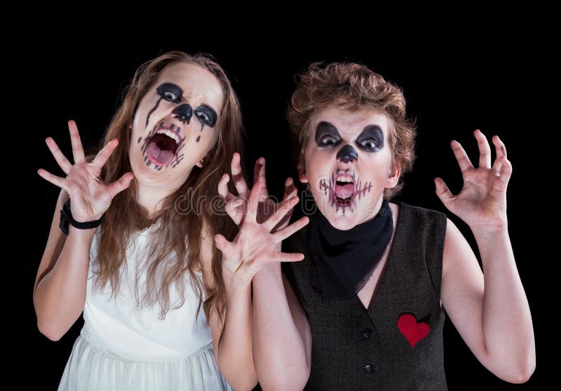 Groom and bride - zombie stock image. Image of black - 31264149