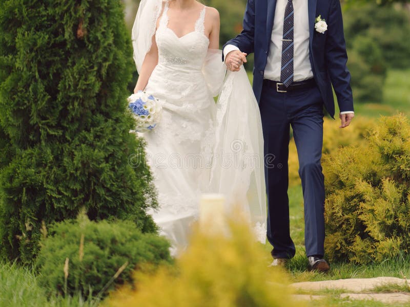 Groom Holding Bride s Hand stock photo. Image of love - 51527814