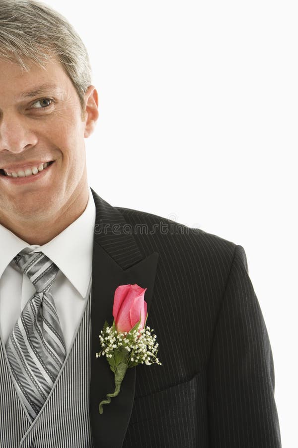 Groom in tuxedo. stock image. Image of studio, colour - 2678623