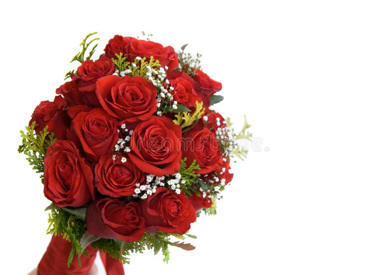 Groot boeket rode rozen stock foto. Image of boeket, knop - 6021698