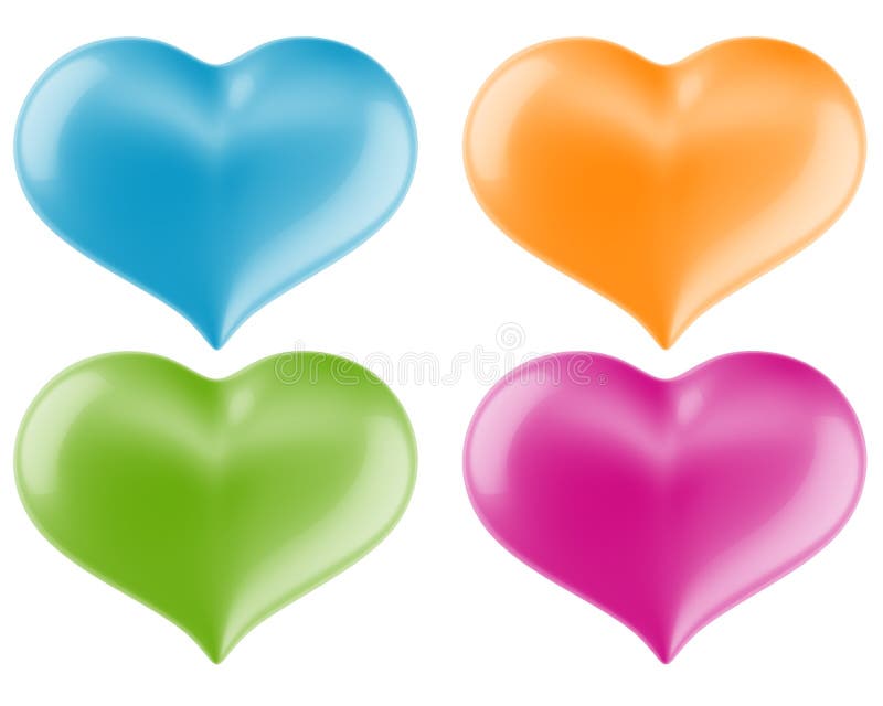 Groot hart stock illustratie. Illustration of flirten - 28265921