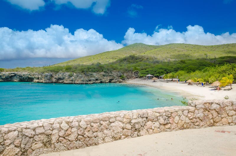Groot Knip-Strand in Curacao in De Nederlandse Antillen Redactionele ...