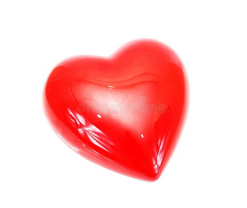 Groot Rood Hart stock afbeelding. Image of decoratie - 71192149