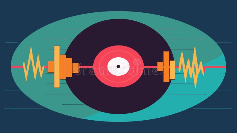 The Grooves on the Record Seem To Pulse and Move Along with the Music ...