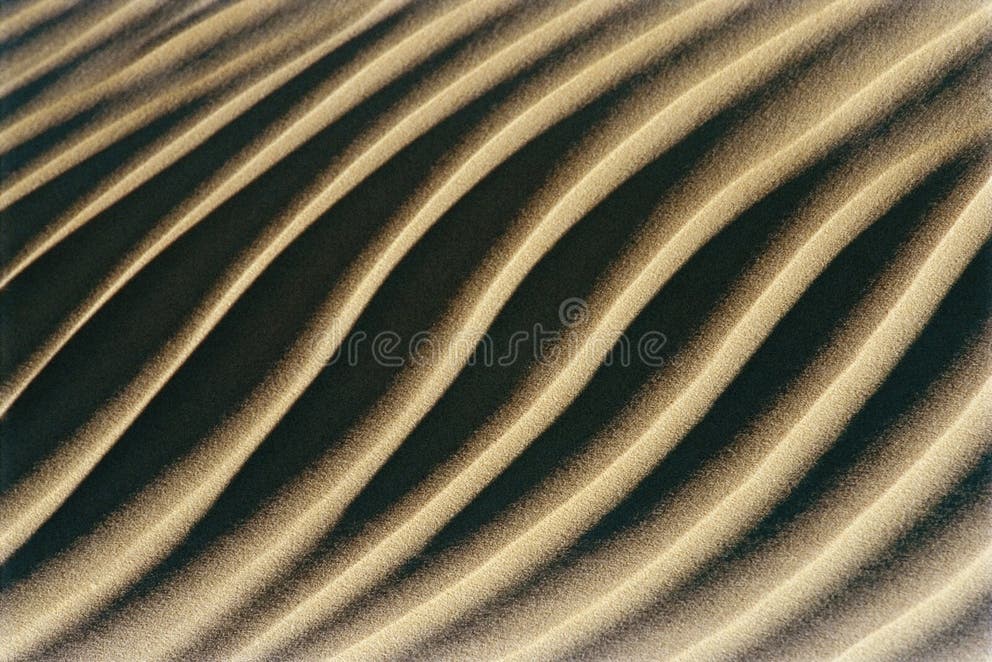 Grooves in Sand stock photo. Image of pattern, geography - 29657034