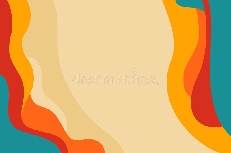 Groovy Abstract Background Vector Design Stock Illustration ...