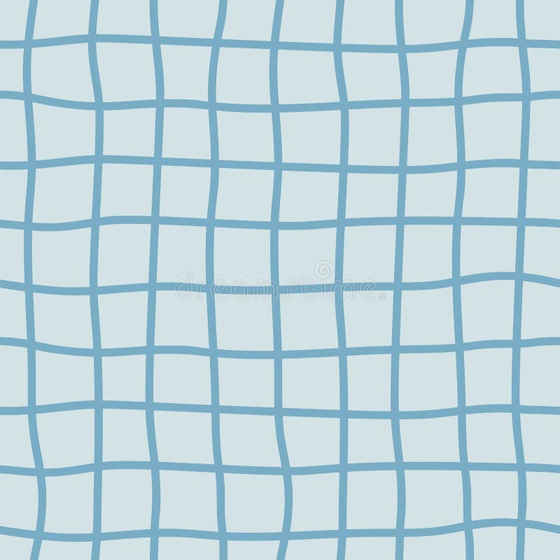 Groovy Abstract Curly Vertical, Horizontal Line Seamless Pattern in 60s ...