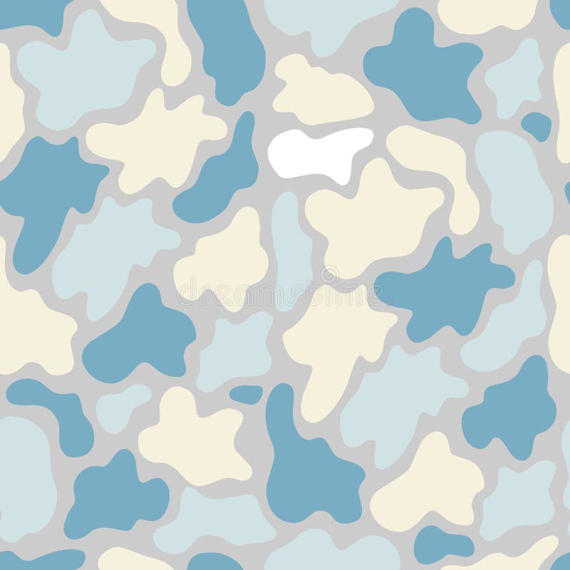 Groovy Abstract Different Shapes in Random Order Seamless Pattern 60s ...