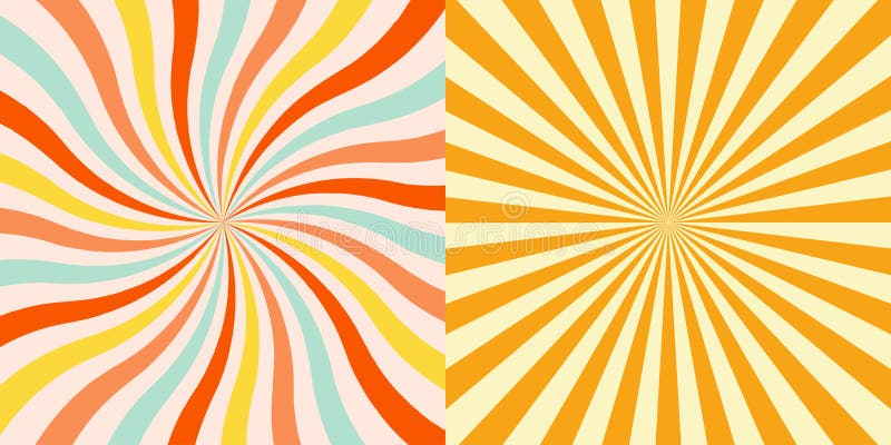 Groovy Background Retro 70s Style. Cute Abstract Vintage Texture ... Groovy Background Retro 70s Style. Cute Abstract Vintage Texture ...
