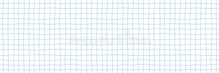 Groovy Checker Line Seamless Pattern. Paper Notebook Texture Stock ...