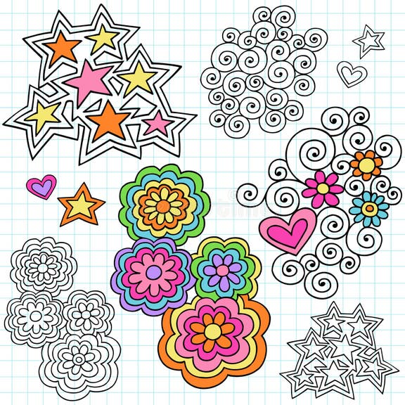 Groovy Elements Stock Illustrations – 7,643 Groovy Elements Stock ...