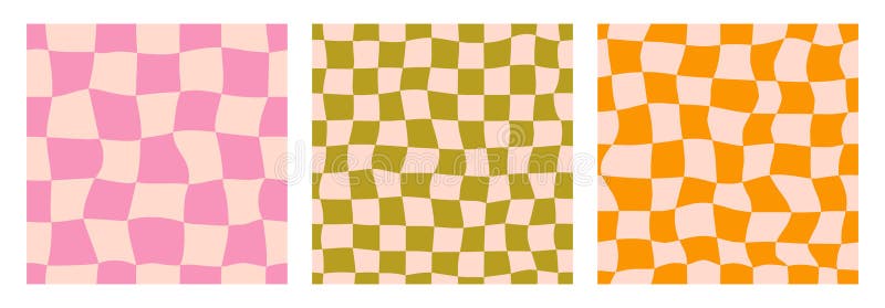 Checkerboard Wave Seamless Colorful Stock Illustrations – 293 ...
