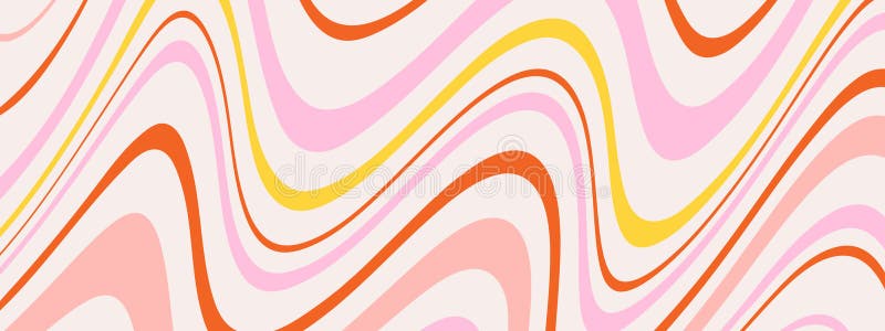 Groovy Waves Background stock vector. Illustration of line - 326496428