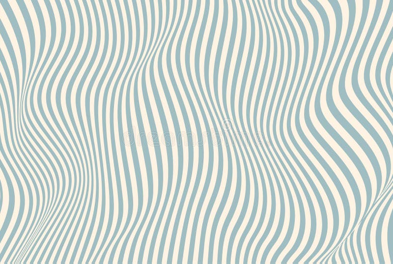 Groovy Waves Seamless Pattern in Orange and Beige Creating a Fluid ...