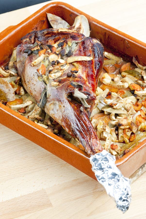 Groppa Della Carne Di Cervo Immagine Stock - Immagine di cucinato ...