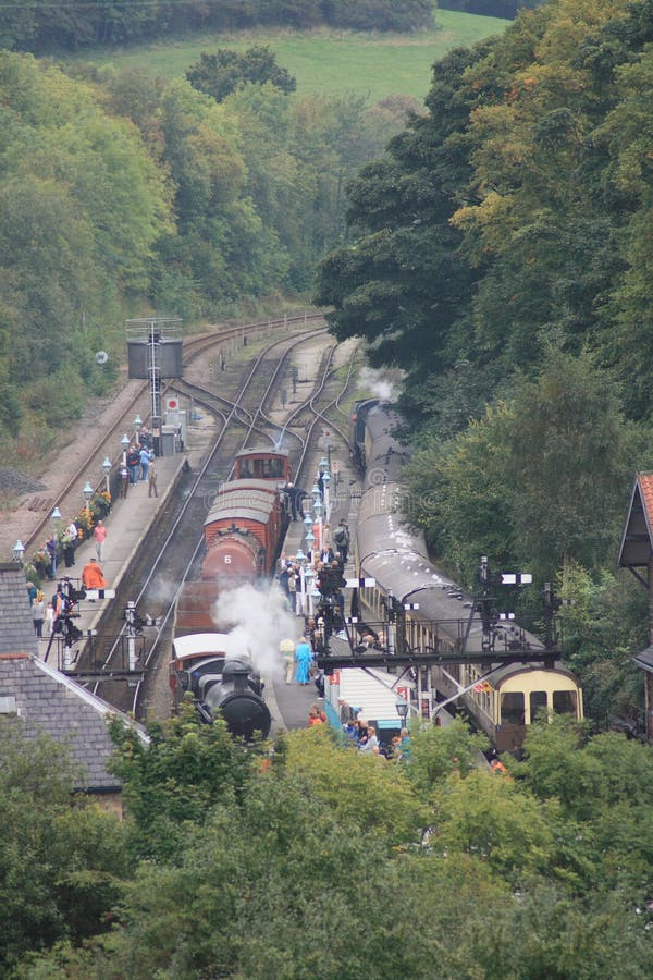 Grosmont Station, North Yorkshire Moors Railway Stock Image - Image of ...