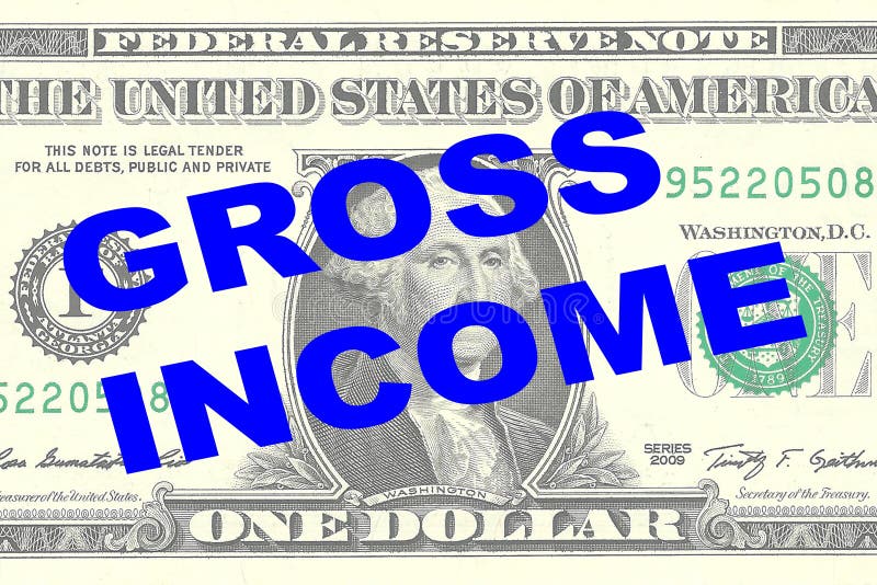 Gross Income - Business Concept Stock Illustration - Illustration of ...