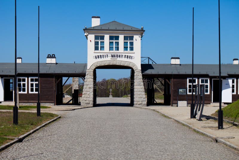 Rosen Concencration Camp Main Gate Stock Photos - Free & Royalty-Free ...