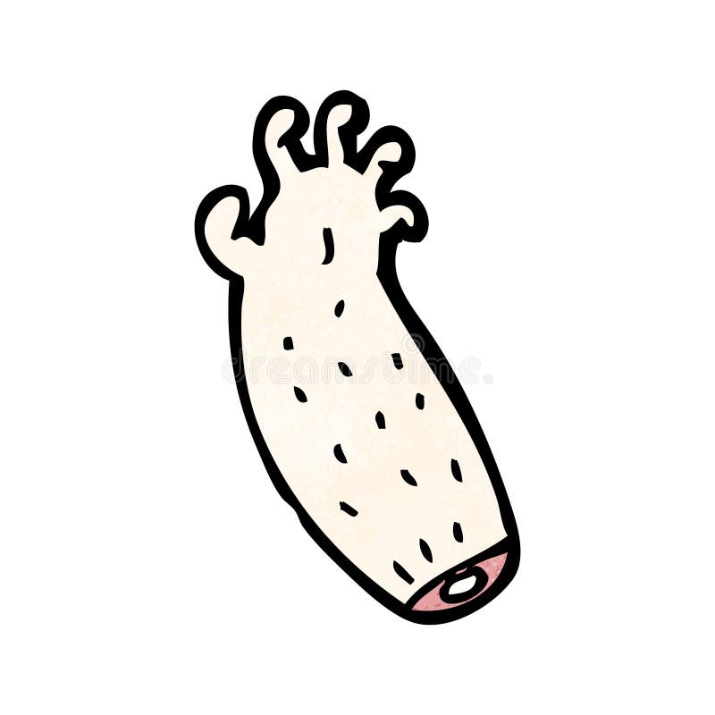 Gross severed arm cartoon stock vector. Illustration of cute - 38059987