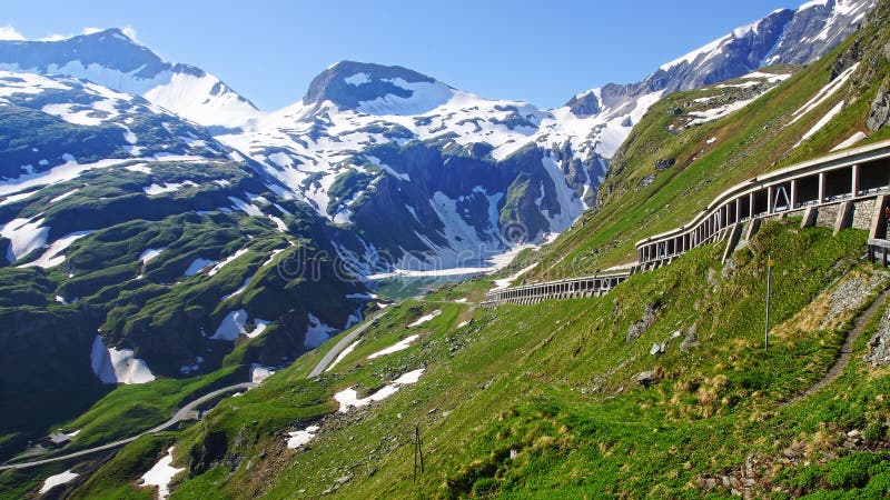 Grossglockner High Alpine Road. Austria Stock Photo - Image of rock ...