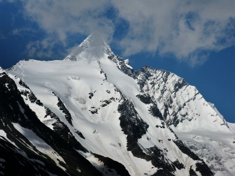 Grossglockner Highest Mountain In Austria 3.798m Stock Photo - Image of ...